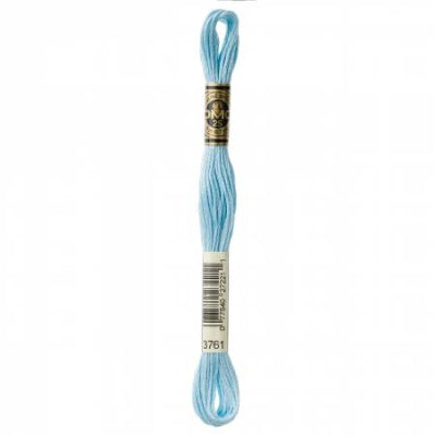 DMC Floss Light Sky Blue 117ua 3761 – River's Edge Antiques and Quilt Loft