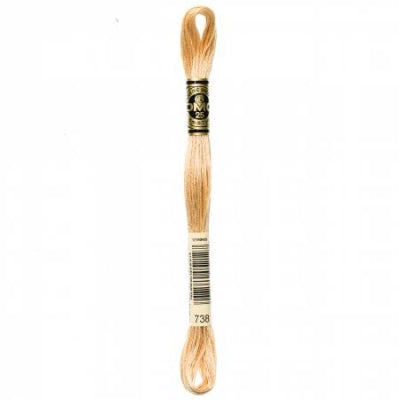 DMC Floss Very Light Tan 117ua 738 – River's Edge Antiques and Quilt Loft