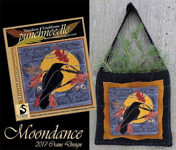 Moondance Punchneedle Pattern moondance – River's Edge Antiques and ...